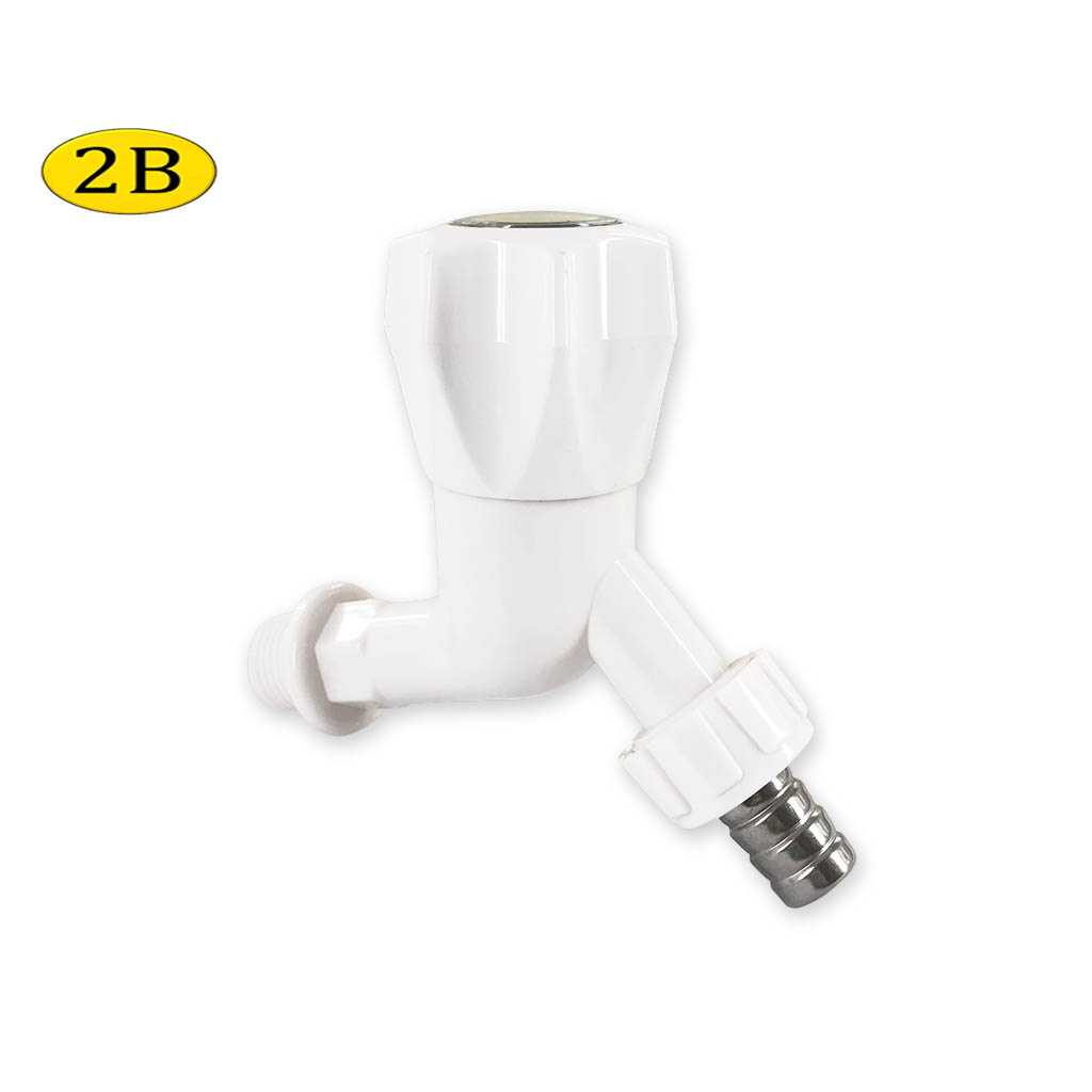 Thread Size Pvc Faucet Round Handle Hose Bib Water Taps 2b 1/2inch PFRH ...
