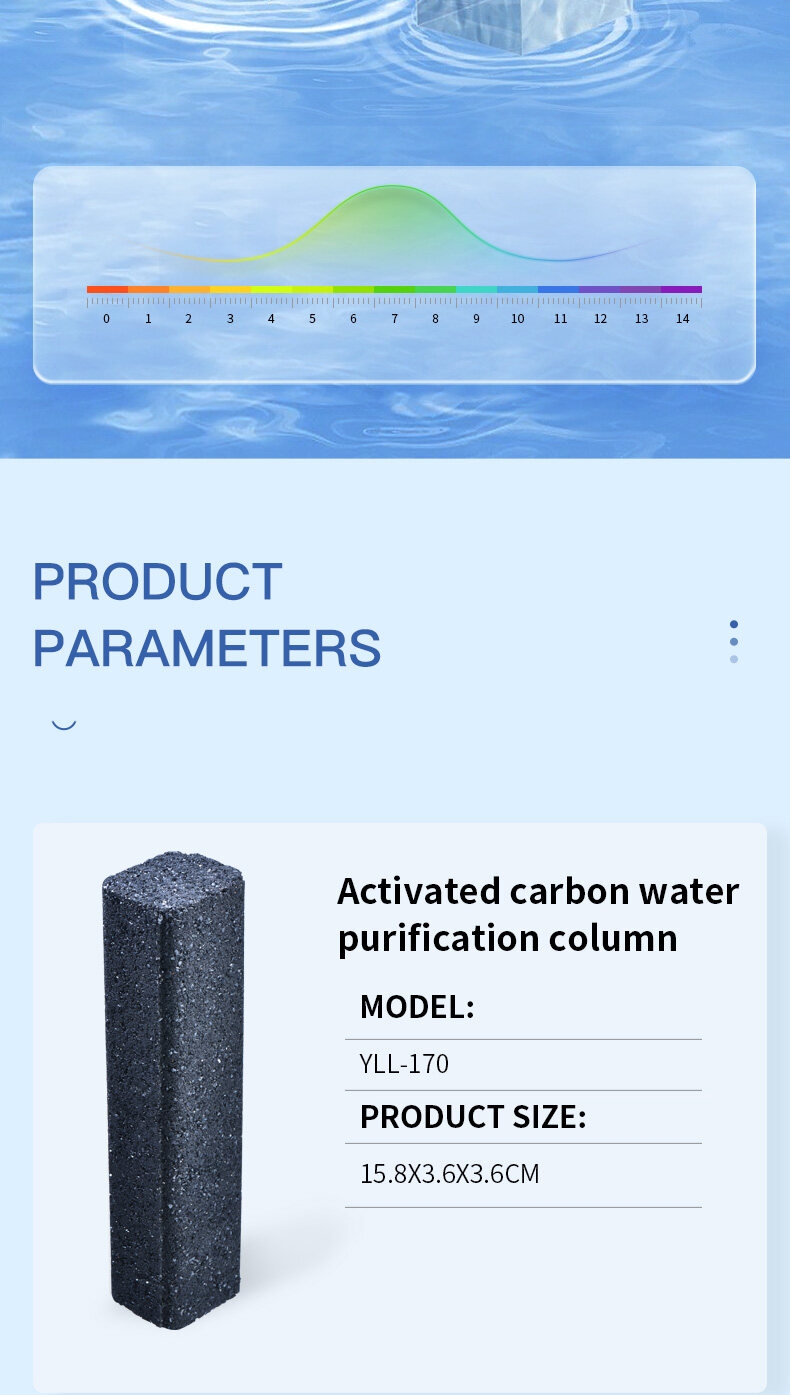 [6 inches×10 pcs] Yee Aquarium Bakki Roll Biological Fish Tank Filter ...