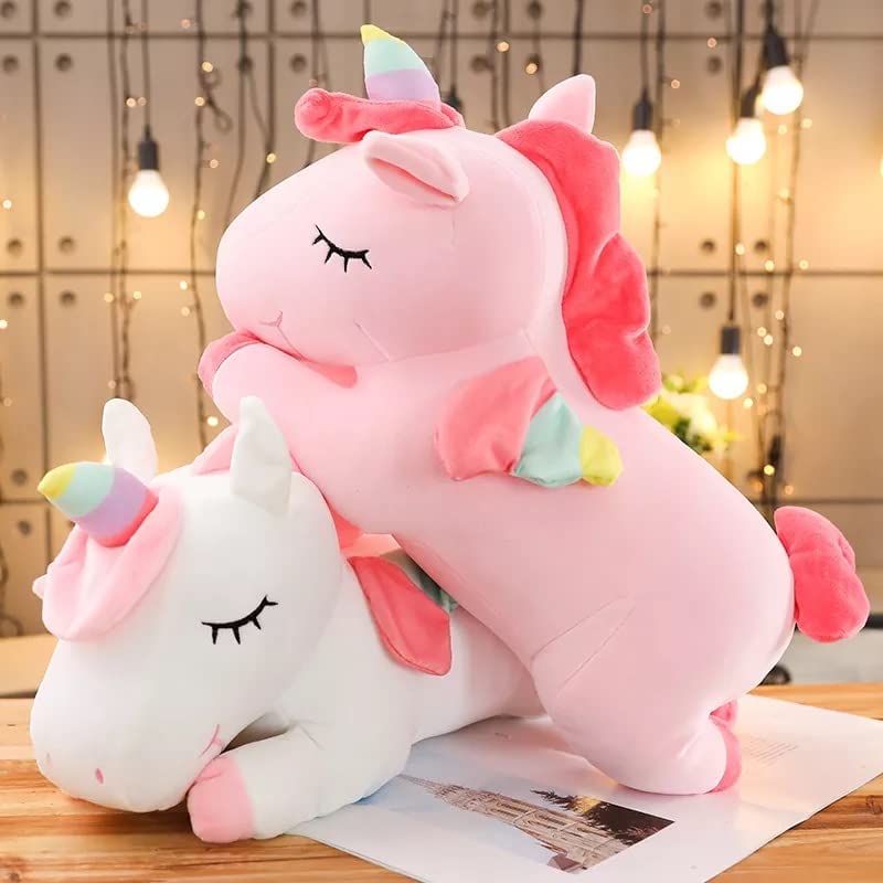 iBaby 40cm Unicorn Stuffed Toy Unicorn Doll Pillow Rainbow Pony Plush ...