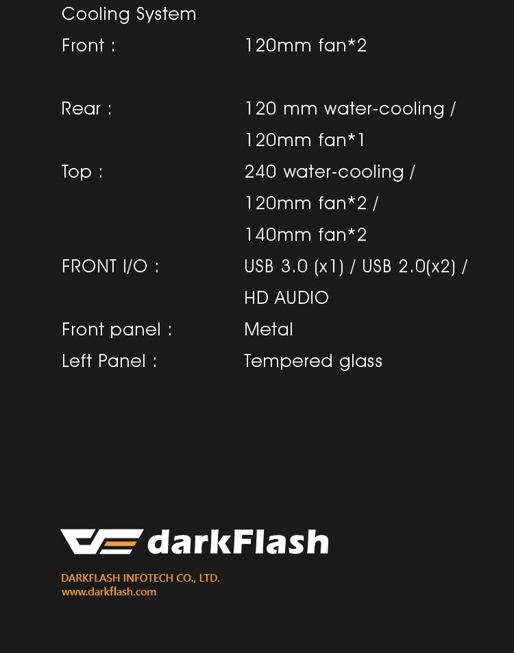 darkFlash DLM22 Mid-Tower Micro-ATX PC Case with Fine Ventilation ...