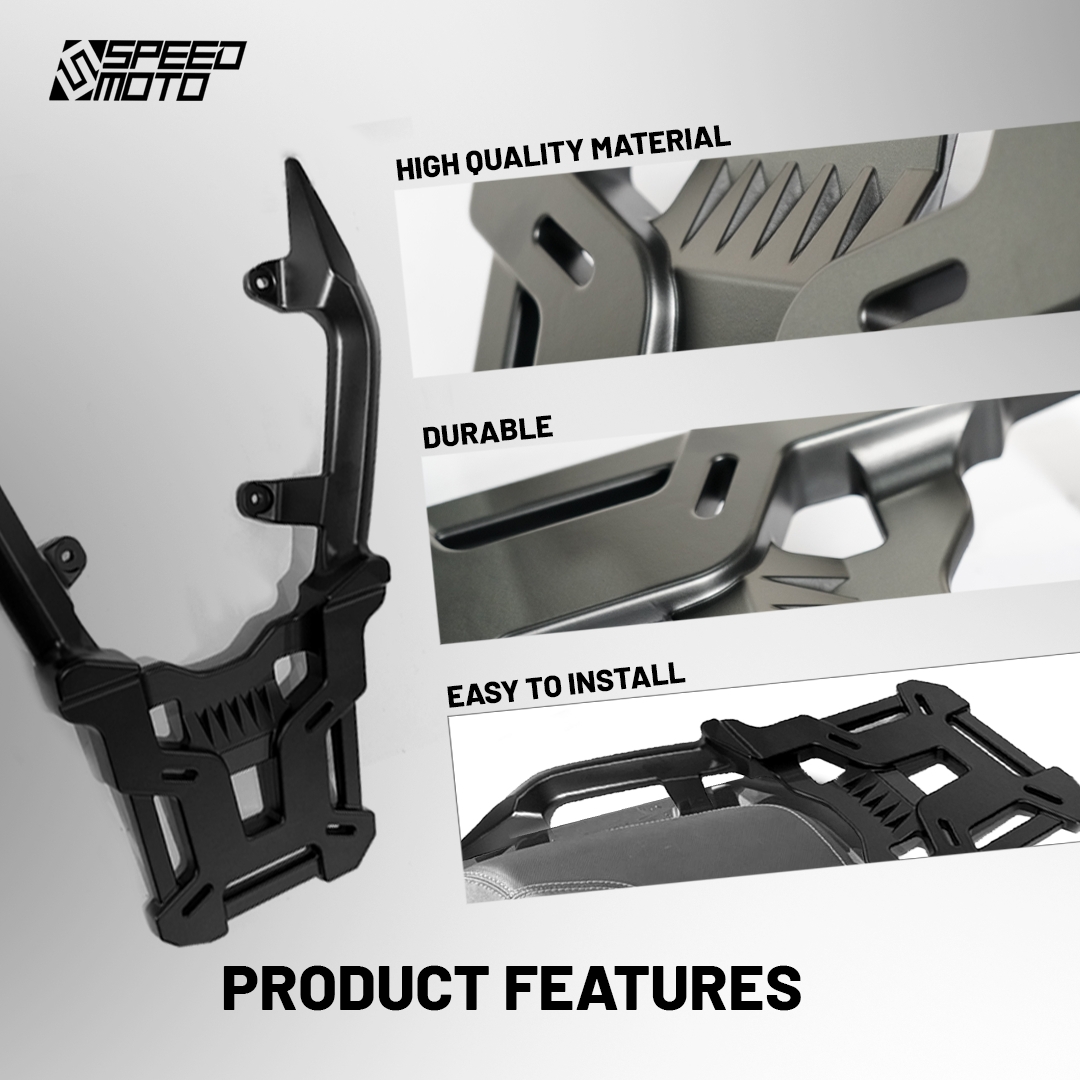 HONDA ADV 160 ALLOY TOP BOX PARROT RAVEN BRACKET G4181 FOR HONDA ADV ...