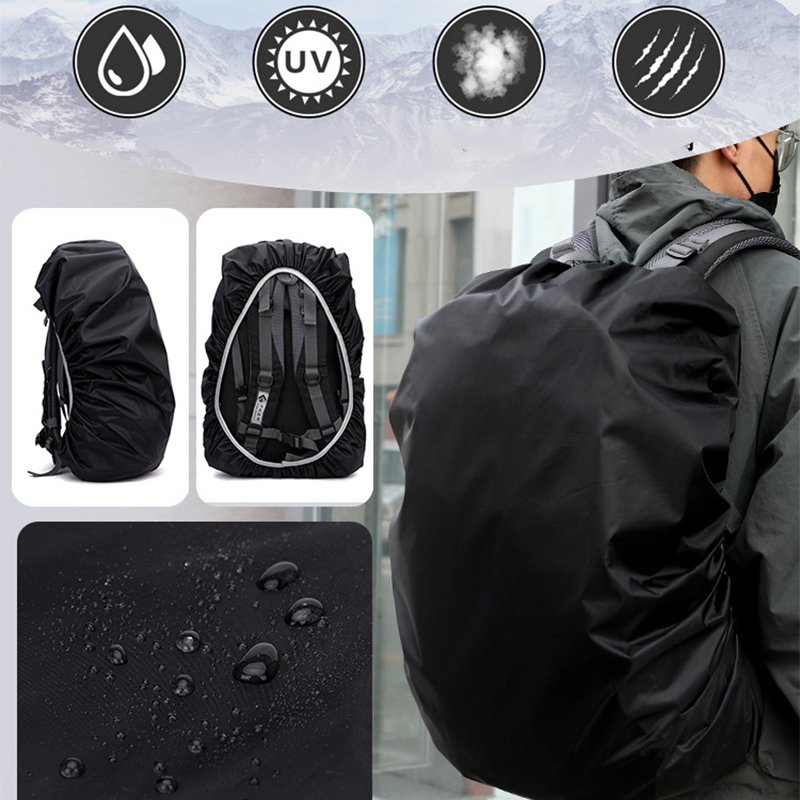 Portable Waterproof and Dustproof Backpack Rain Cover 40-50L | Shopee ...