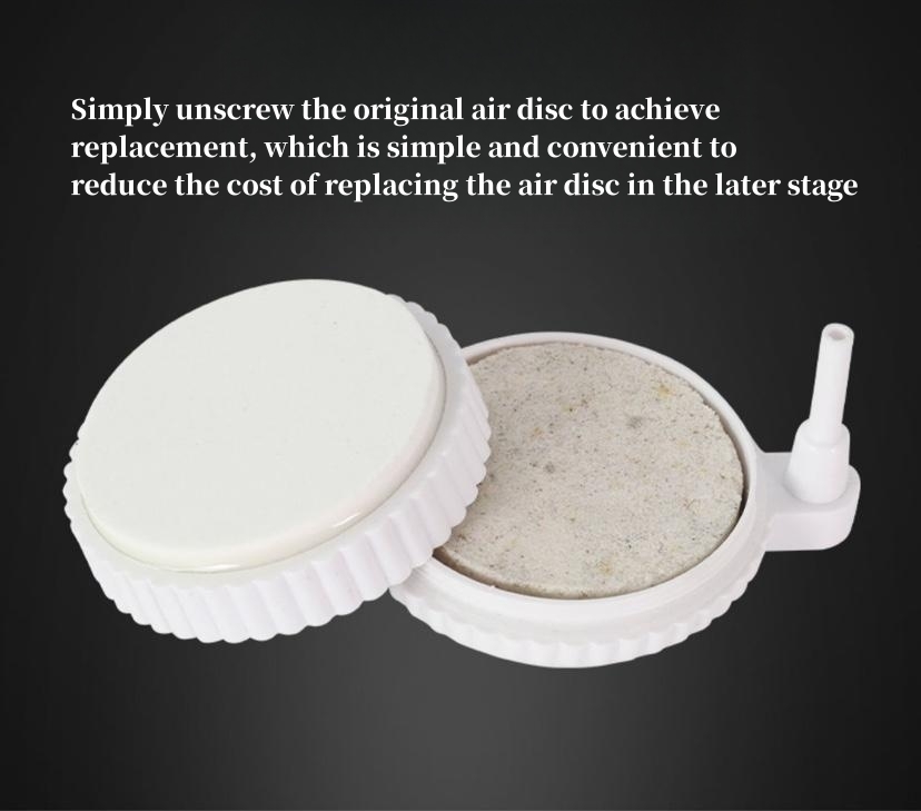 Yee Aquarium Air Stone Aerator Fish Tank Bubble Disk 3.5cm/5cm/10cm ...