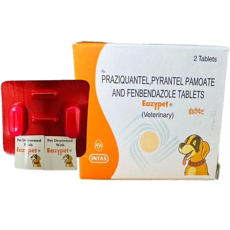 Intas Eazypet Dewormer 2Tablet Pack | Shopee Philippines