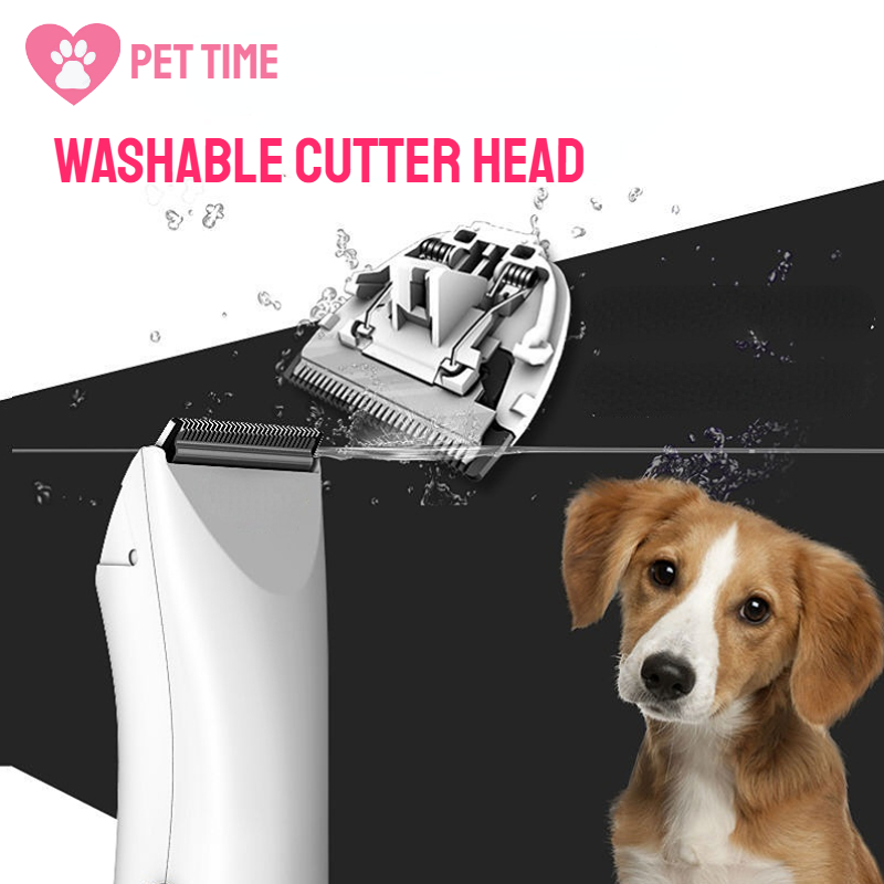 Rechargeable Pet Cat Dog Hair Razor Trimmer Grooming Kit Electrical ...