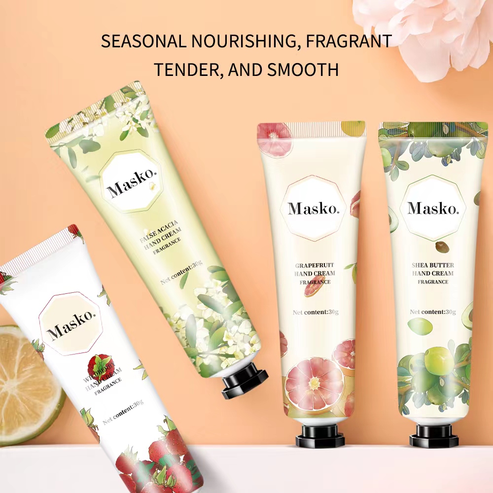 Masko Essential Natural Hand Cream for Women Perfect with Travel Size ...