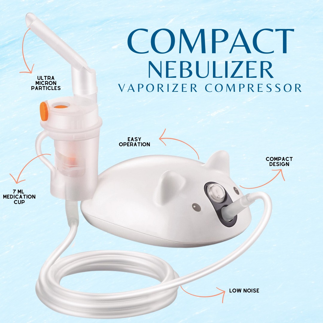 Surgitech Mouse Nebulizer Vaporizer WITH THERMOMETER | Shopee Philippines