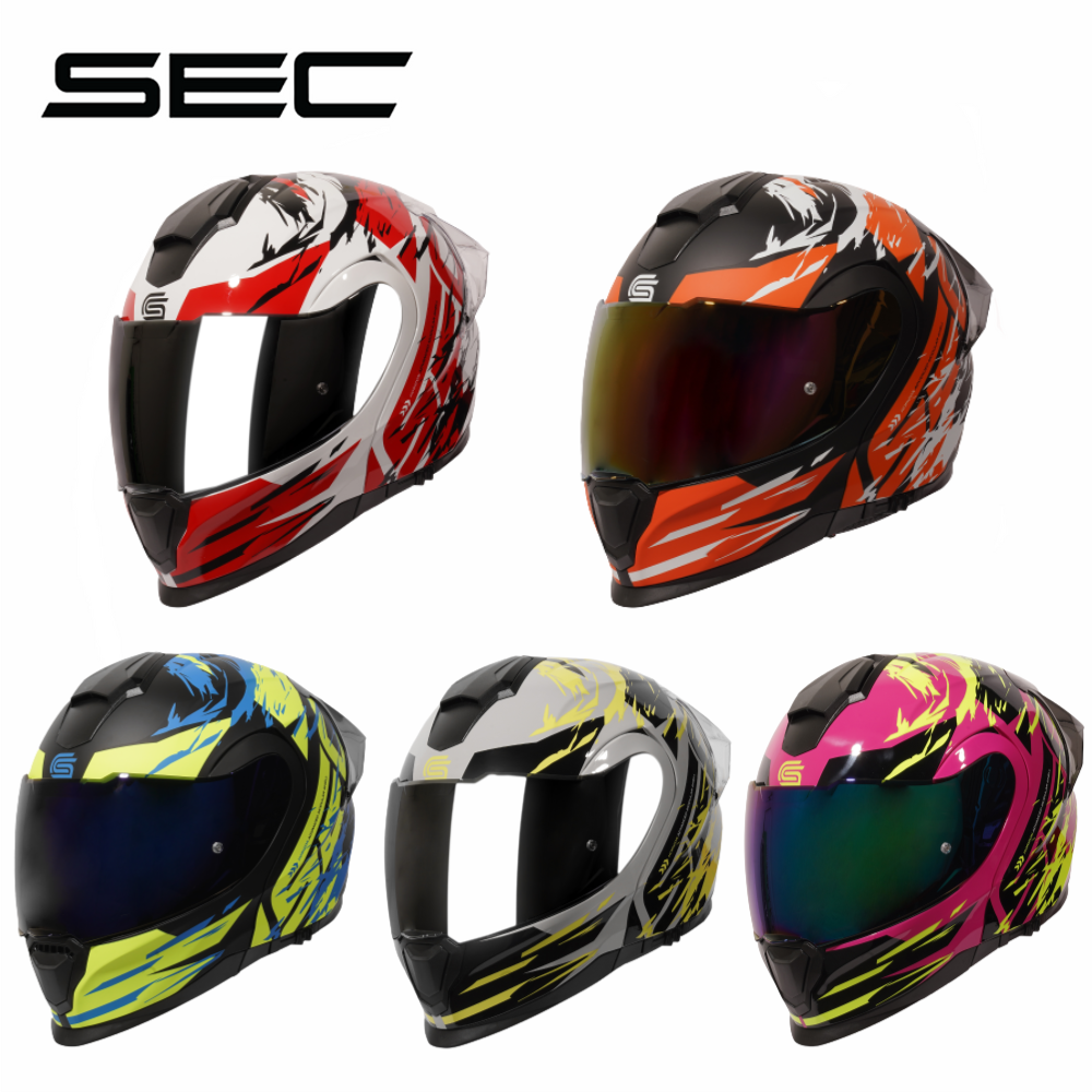 SEC Horizon Muck Gloss/Matte Modular Helmet (M-XL) | Shopee Philippines