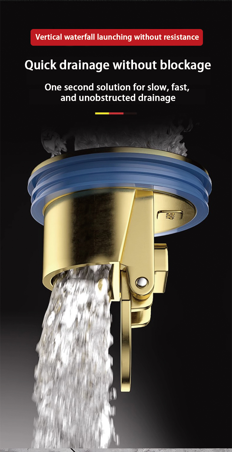 H&W Brass Floor Drain Deodorant Core Anti-smell Odor Anti-insect Sewer ...