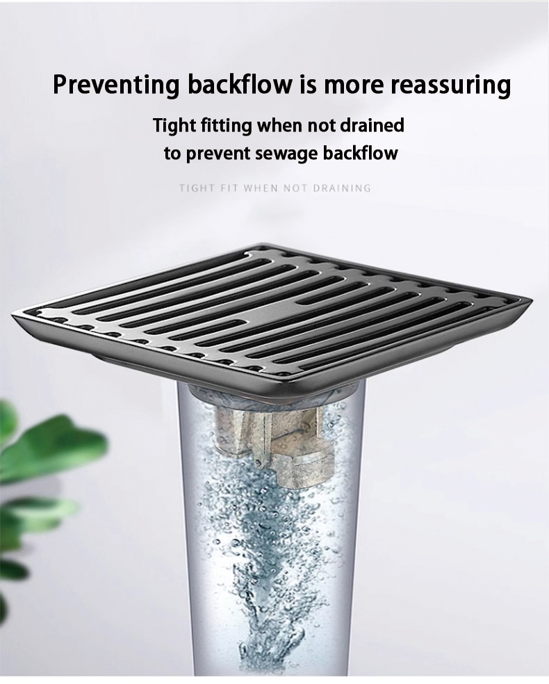 H&W Brass Floor Drain Deodorant Core Anti-smell Odor Anti-insect Sewer ...