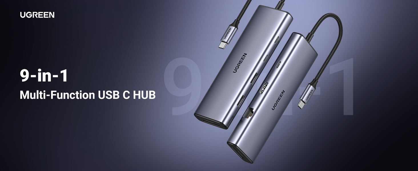 Ugreen USB-C 9-In-1 Multifunction Adapter (CM498/15375) | Shopee Philippines