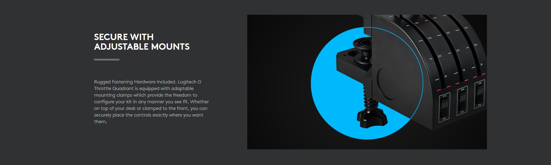 Logitech G Pro Flight Throttle Quadrant for PC | Shopee Philippines