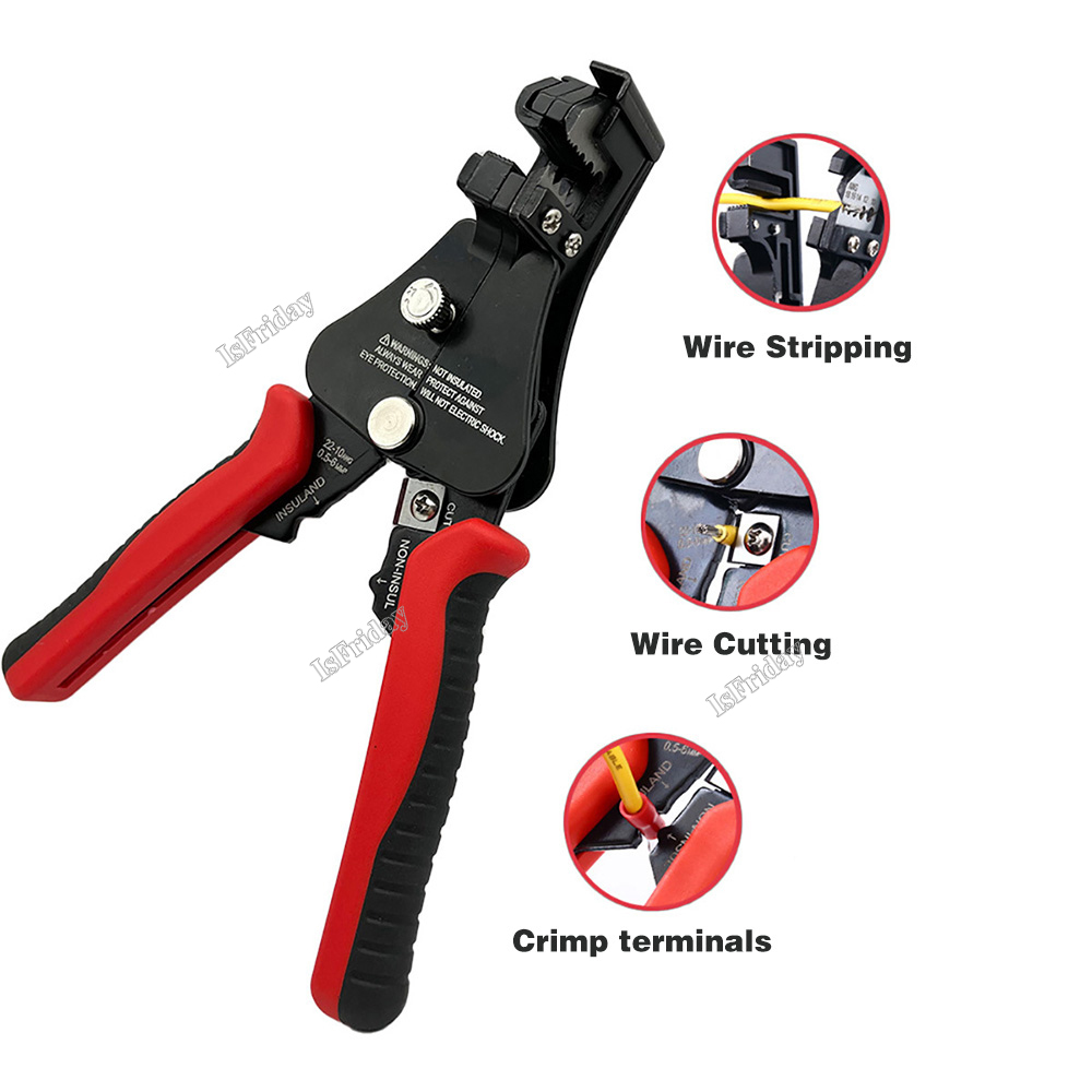 High Quality Automatic Cable Wire Stripper Crimper Stripping Cutter 0.5 ...