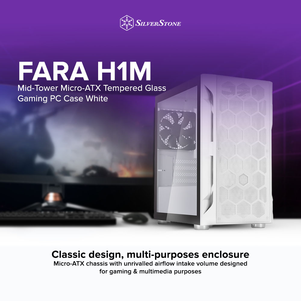EasyPC| Silverstone FARA H1M pc case gaming| Mid-Tower Micro-ATX ...