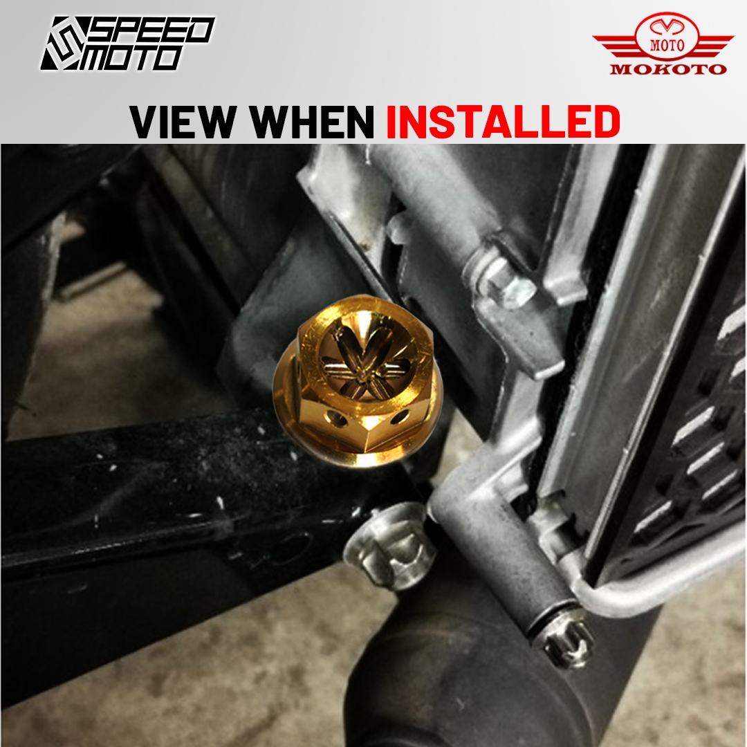 UNIVERSAL ENGINE OIL BOLT STAINLESS GOLD PLATED DRAIN OIL PLUG ...