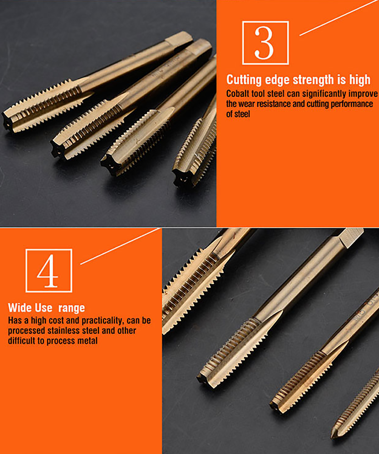 Harden M4,M5,M6,M8,M10,M12 Metric Tap 1PC | Shopee Philippines