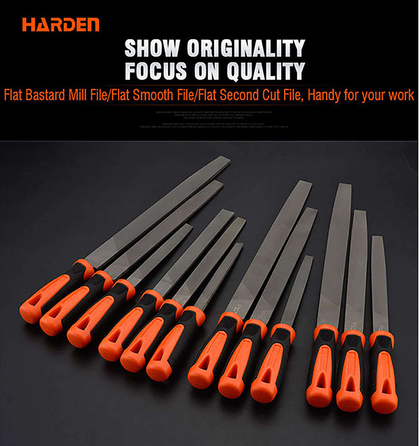 Harden Flat Second Cut File 6 8 10 12 Inches | Shopee Philippines