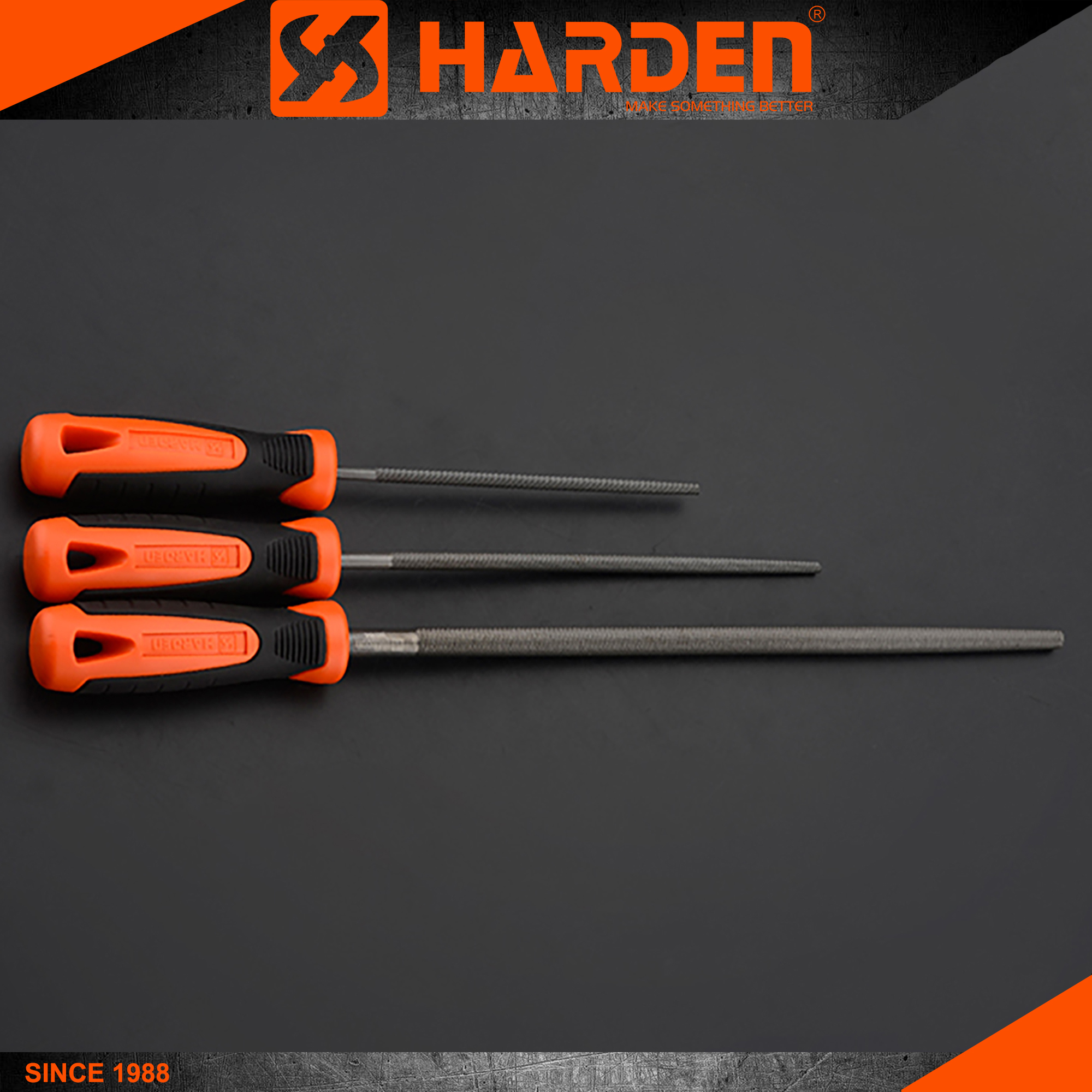 Harden 6", 8", 10", 12" Round Second Cut File With Soft Handle | Shopee ...