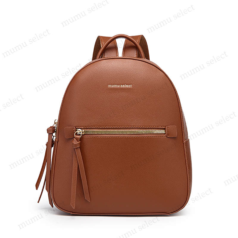 【High-End Mumu】 M656 Korean PU Leather Quality Simple Back Pack School ...
