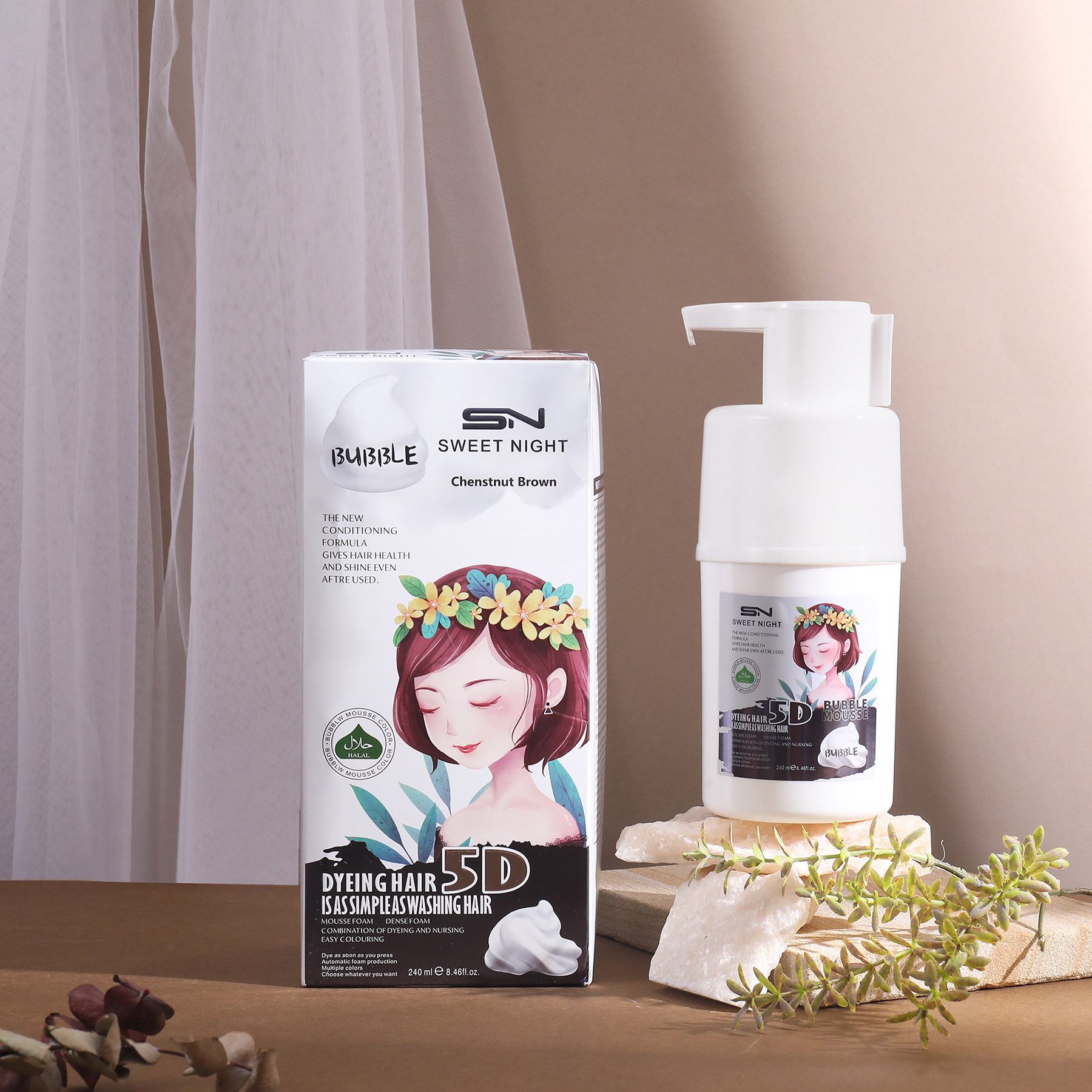 Sweet Night Dye Shampoo Blackening | Shopee Philippines