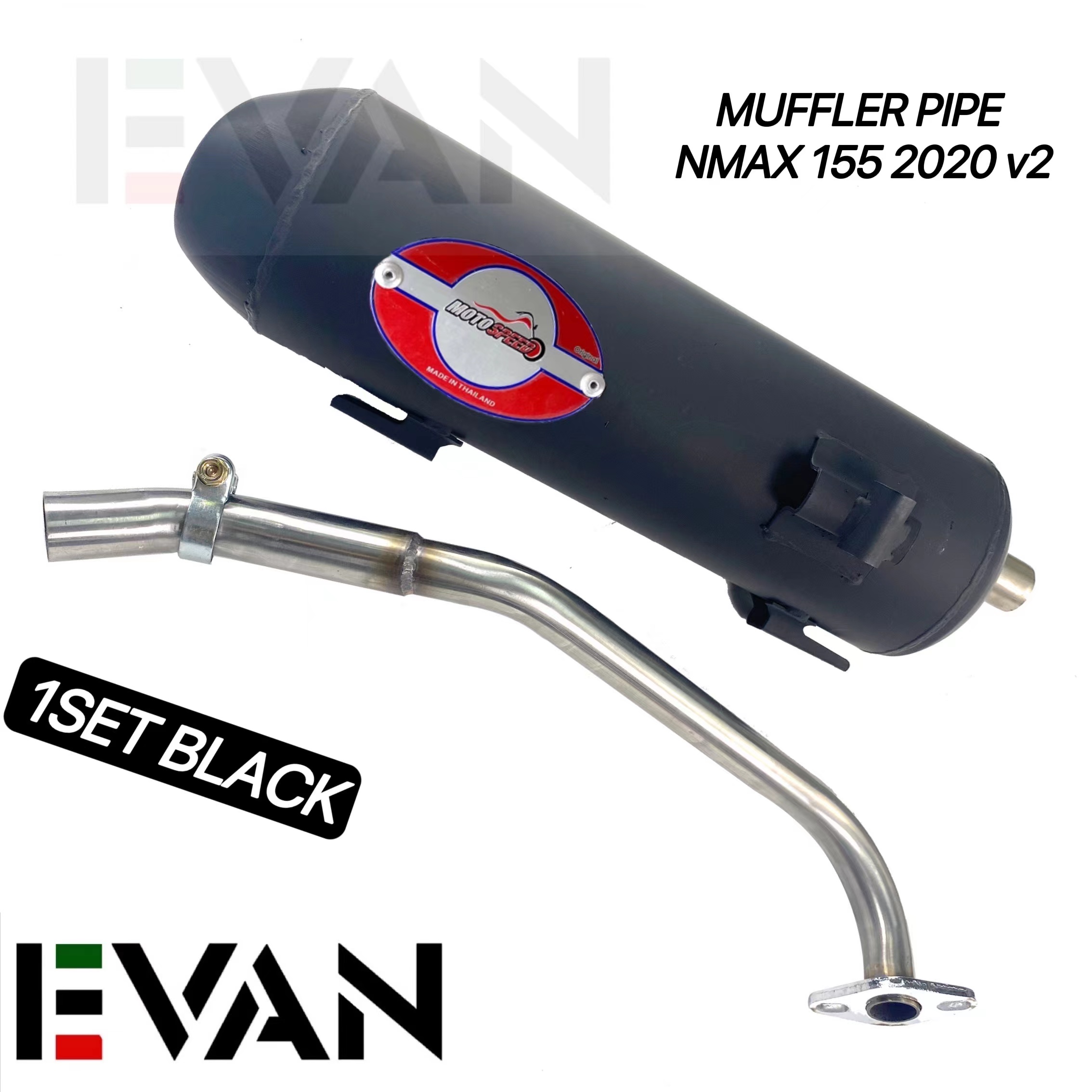 Muffler Pipe For Yamaha Nmax 155 2020 v1 Made in Thailand | Shopee ...