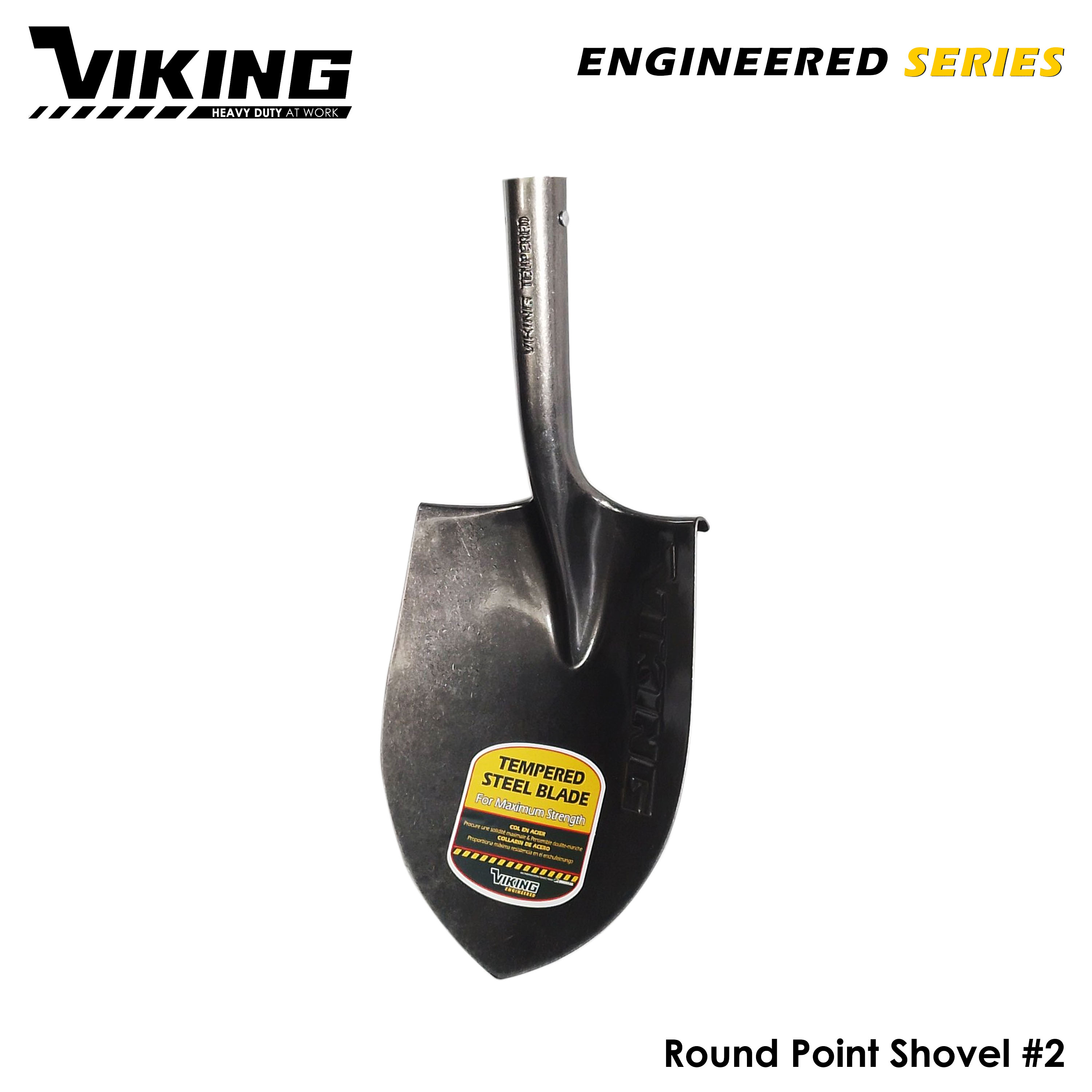 Fiberglass Handle Shovel (Pala) Engineered Series Power D-Grip Heavy ...