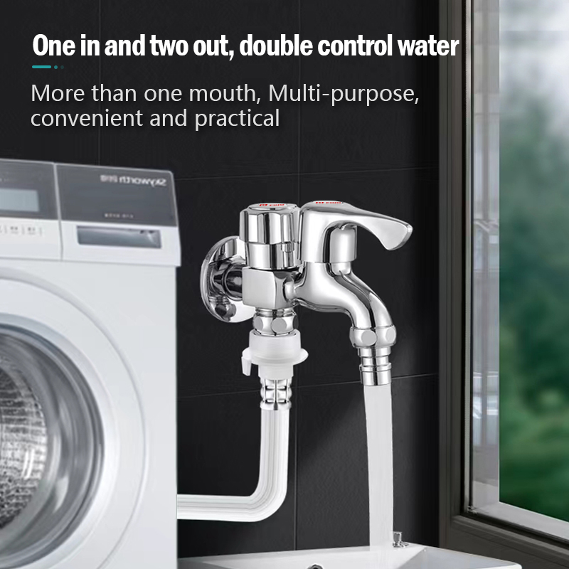 【FOJO】SUS304 Stainless Steel Two Way Faucet Function Tap Faucet ...