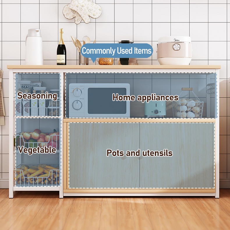 Kitchen organizer Storage Rack With cabinet Cupboards kitchen Cabinet ...