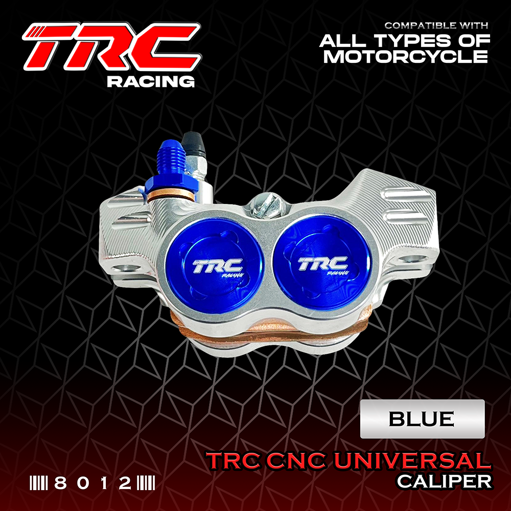 TRC Racing 4 POT Doraemon Radial Brake Caliper CNC Universal (with ...