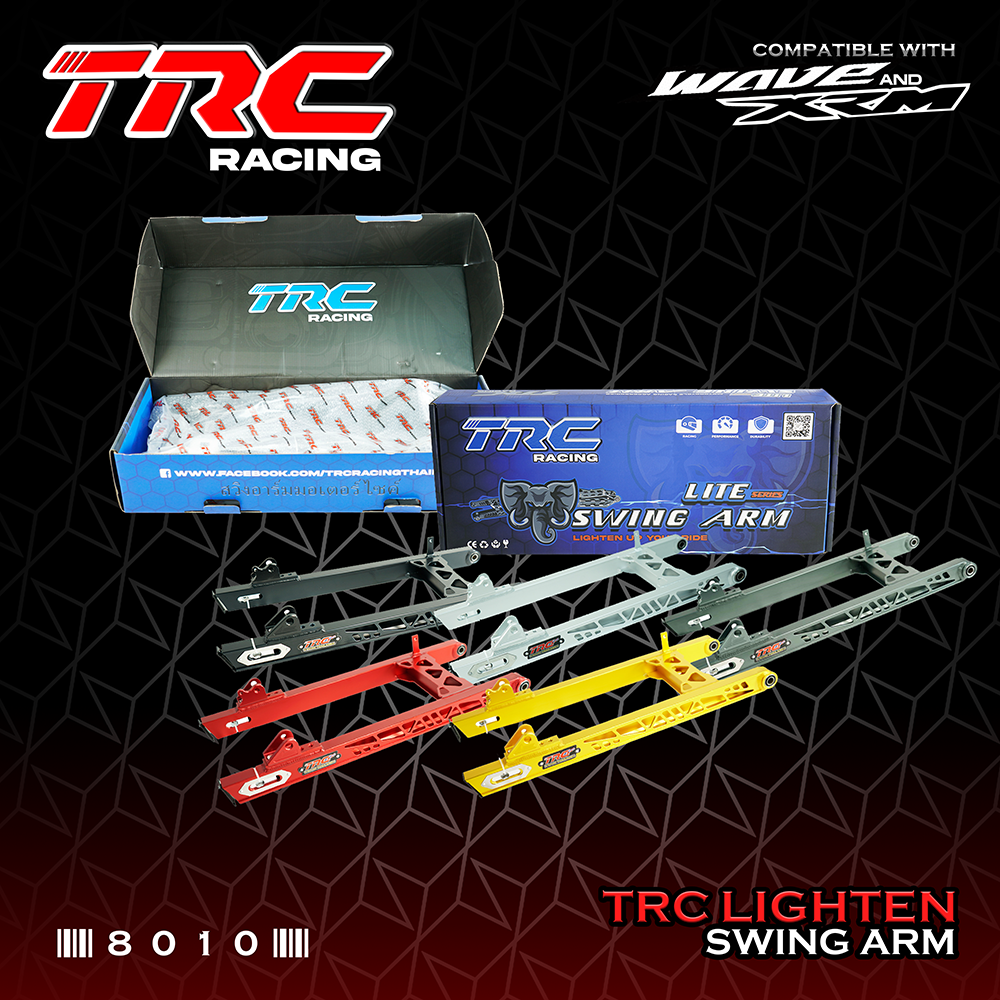 TRC Racing Thai Concept Swing Arm PLUS 3 Lighten Design Honda Wave 125 / Xrm 125 Thailand 8010 ...