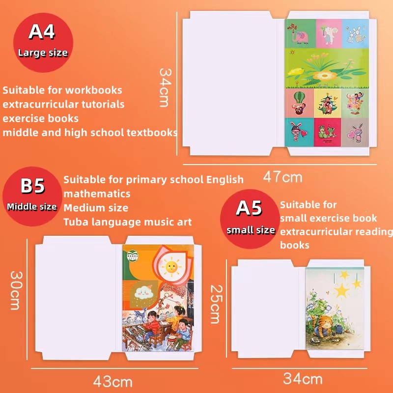 10 Sheets Self-adhesive Book Wrap Book Cover Film Diamond Wrapper ...