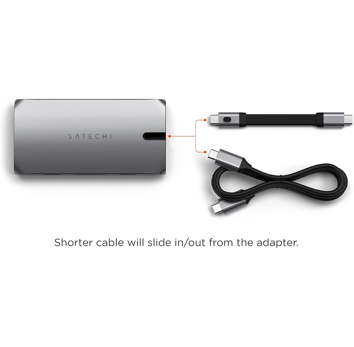 Satechi USB-C On-the-go Multiport Adapter | Shopee Philippines