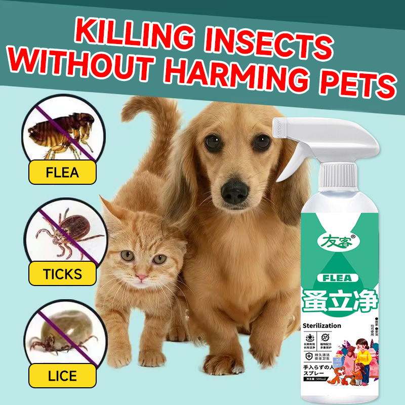 Dog Spray For Ticks Pet Fleas And Ticks Remover For Dogs Cats 500ML ...