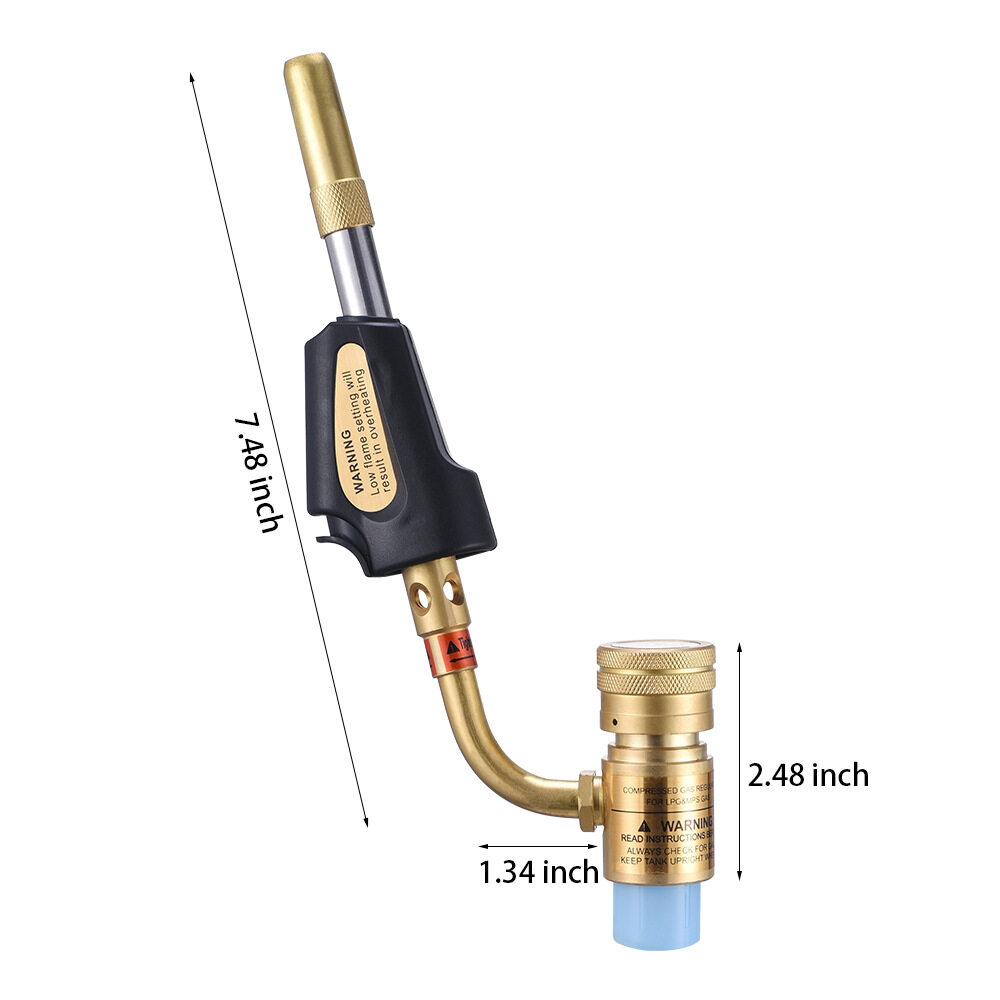 MAPP Gas Torch Blowing flame gun with igniter butane automatic ignition ...