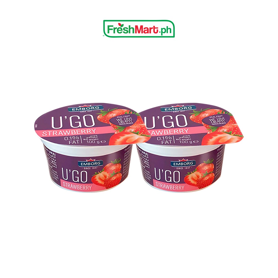 Emborg UGO Flavored Yogurt 100g x 2 | Shopee Philippines