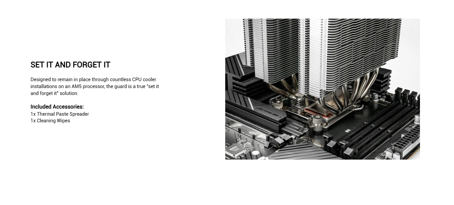 Deepcool AM5 Thermal Paste Guard Frame (R-AM5TPG-CUNNAN-G) | Shopee ...