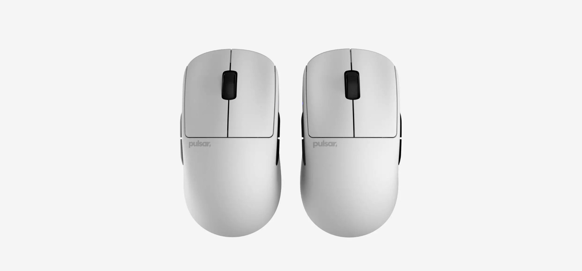 Pulsar X2A Ultralight Wireless Ambidextrous Gaming Mouse (White ...