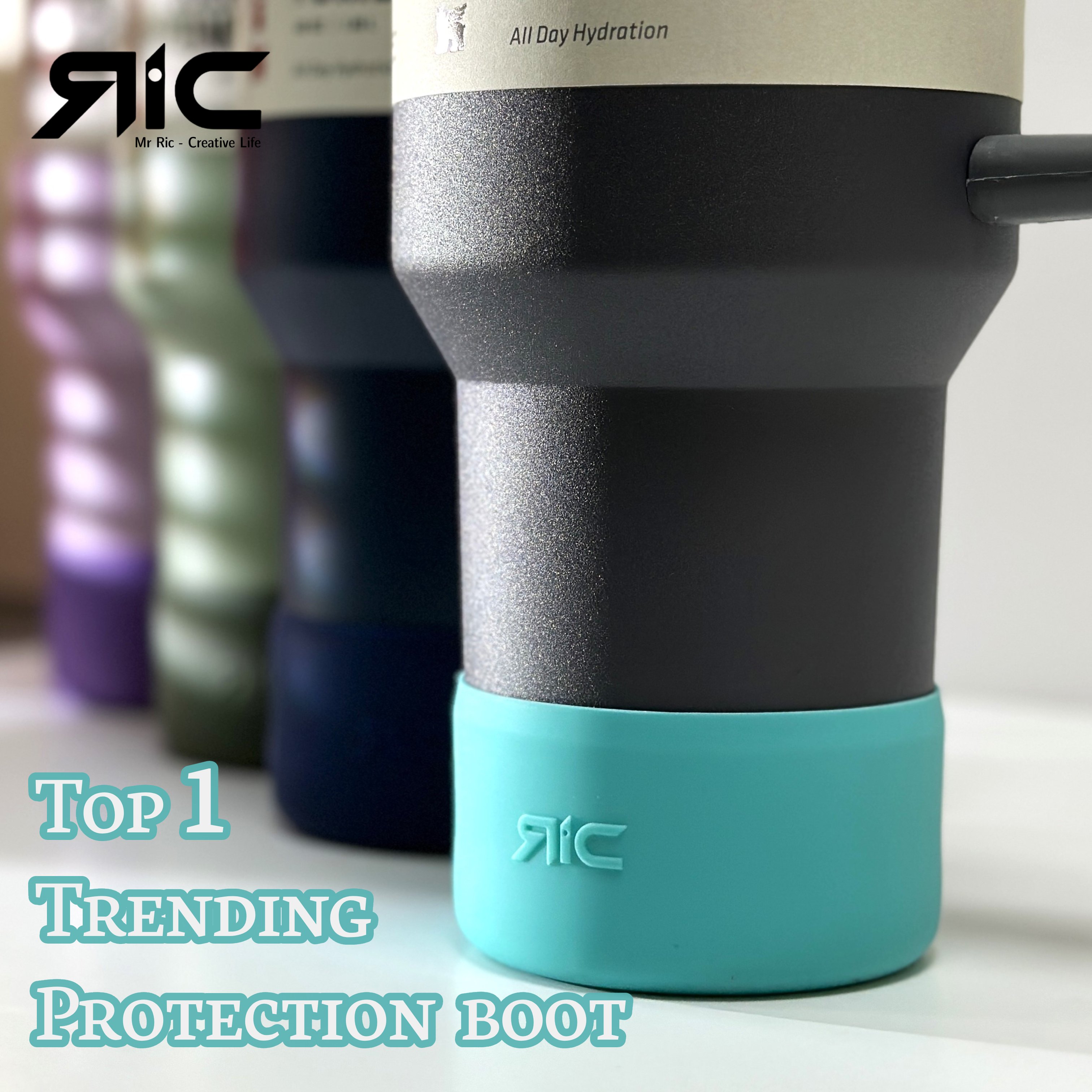 Mr RIC High Quality Silicone Boot Protection Sleeve Tumbler Water ...