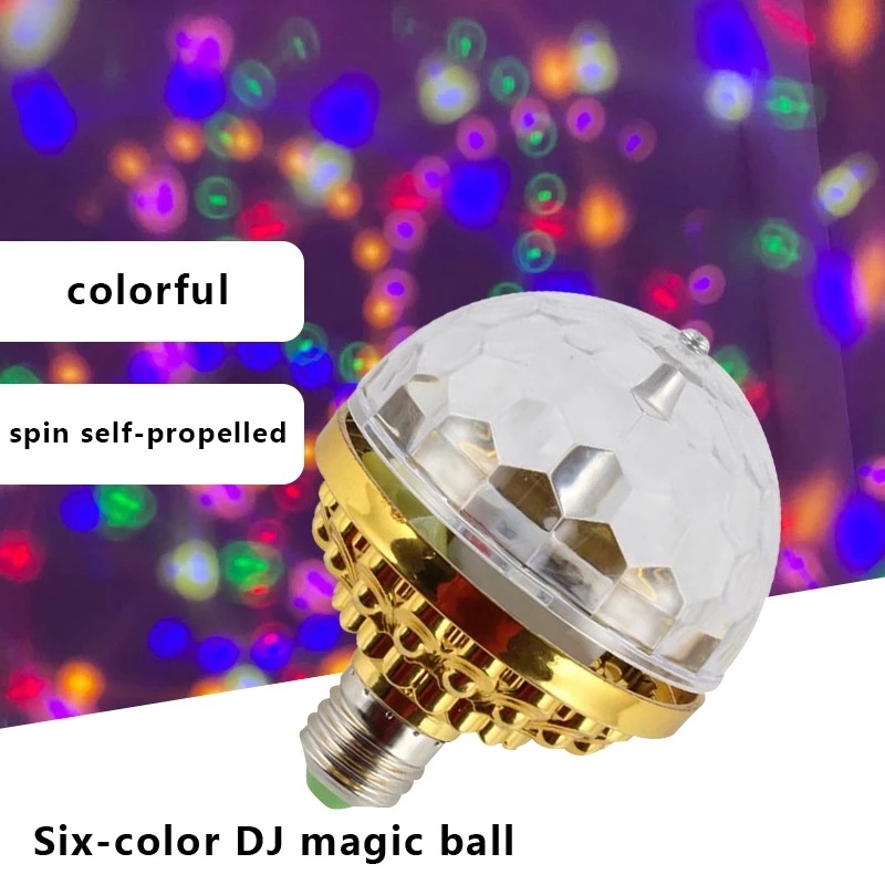 Colorful Rotating Light Bulb KTV sox Color Flashing Stage Room Dancing ...