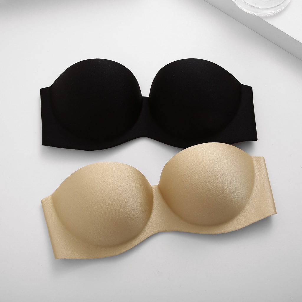Strapless Invisible Bras For Women Push Up Bra Sexy Underwear Solid ...