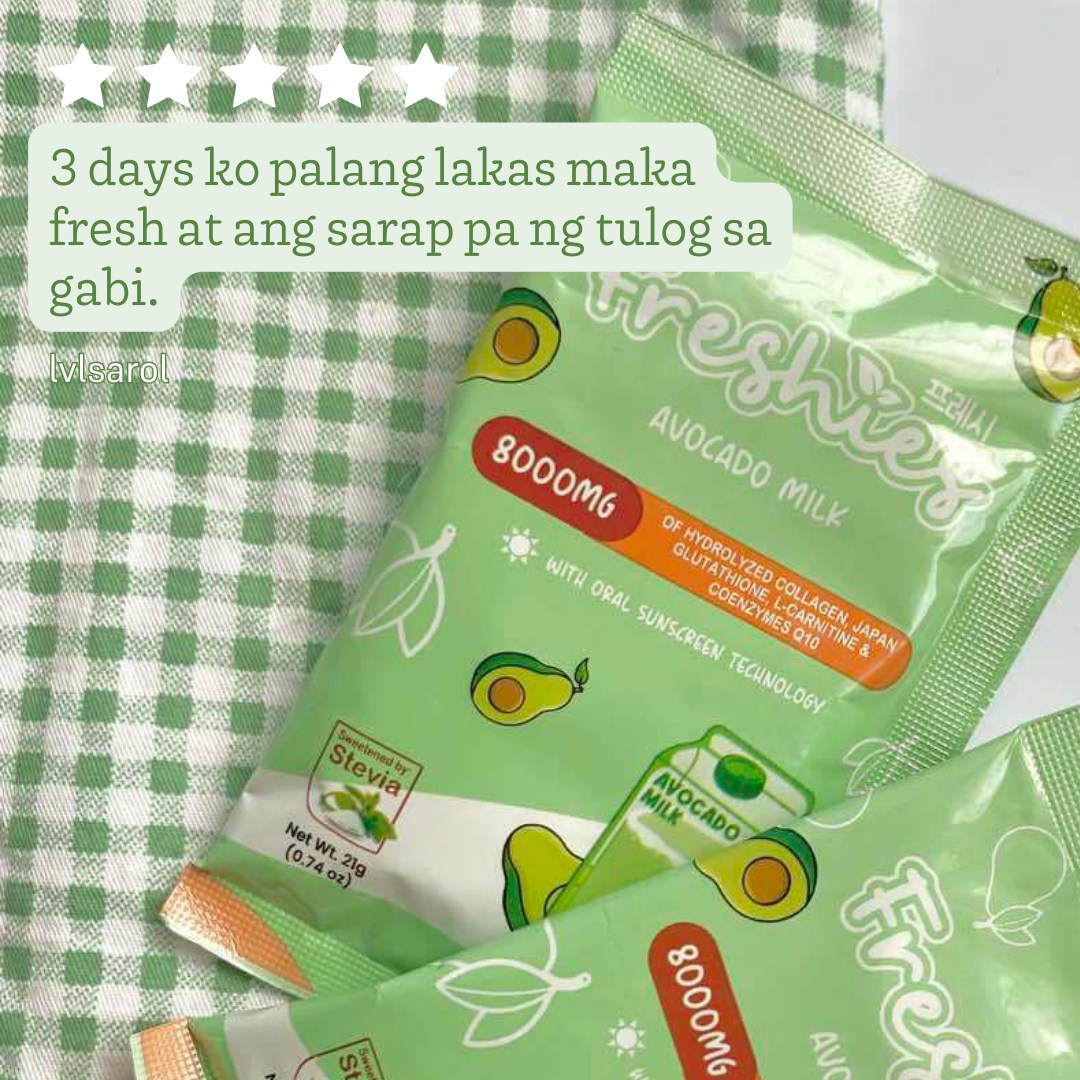 Freshies Collagen Milk Avocado Trio | Shopee Philippines