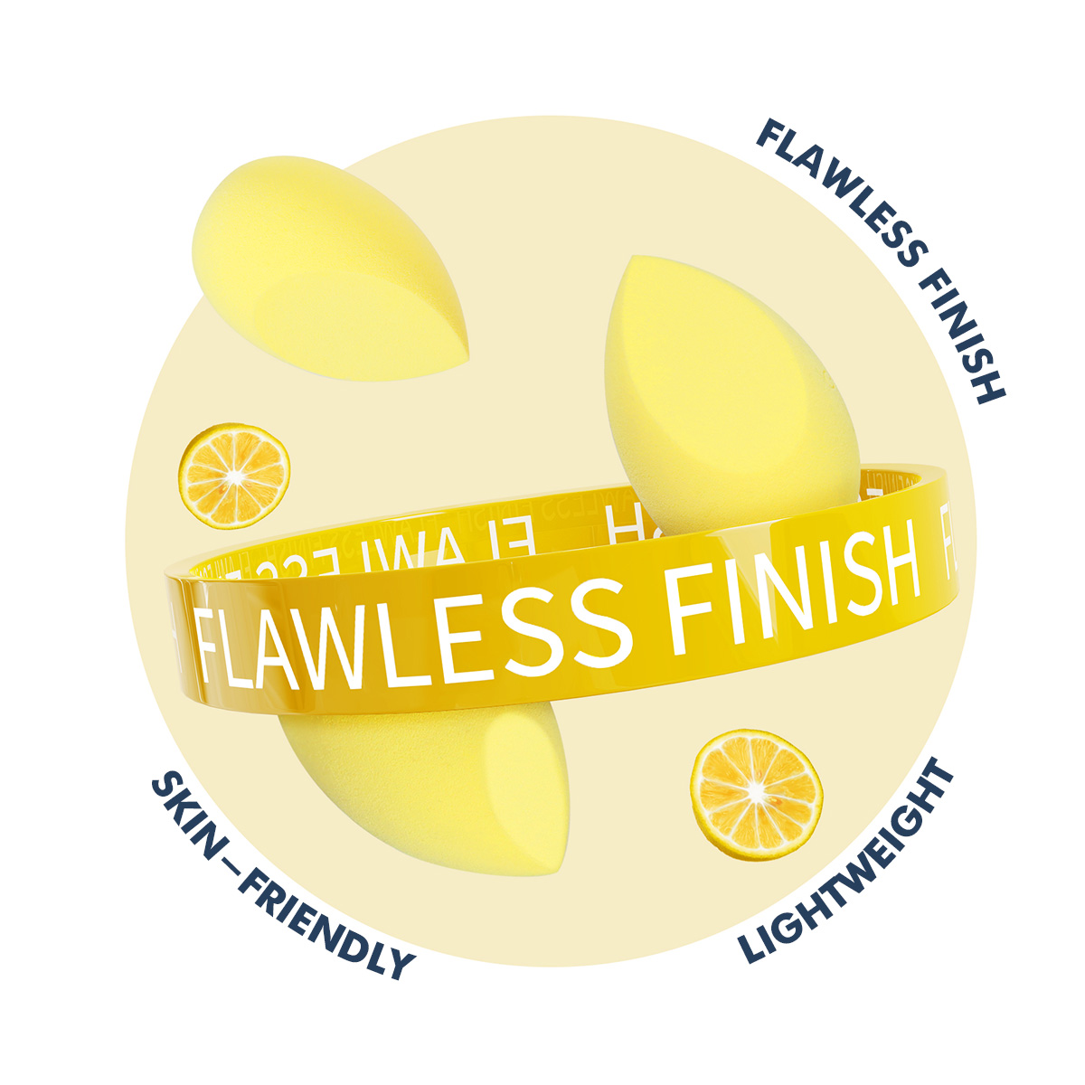 GLAMFIX BLOSSOM BEAUTY SPONGE- Sponge Beauty Blender Make Up Blender ...