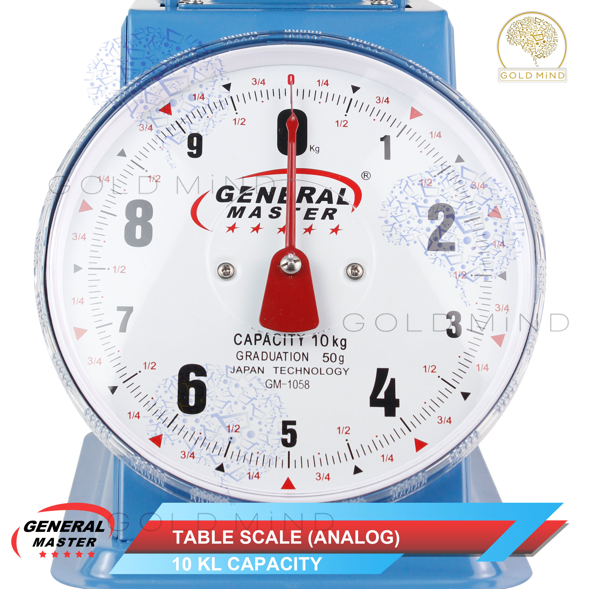 General Master Dial Spring Weighing Scale (10 KILO CAPACITY) | Shopee ...