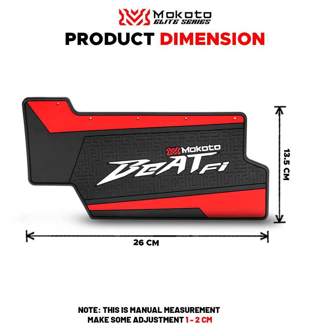 MOKOTO ELITE SERIES BEAT FI V1 BEAT FI V2 RUBBER MUD FLAPS AND MUD ...
