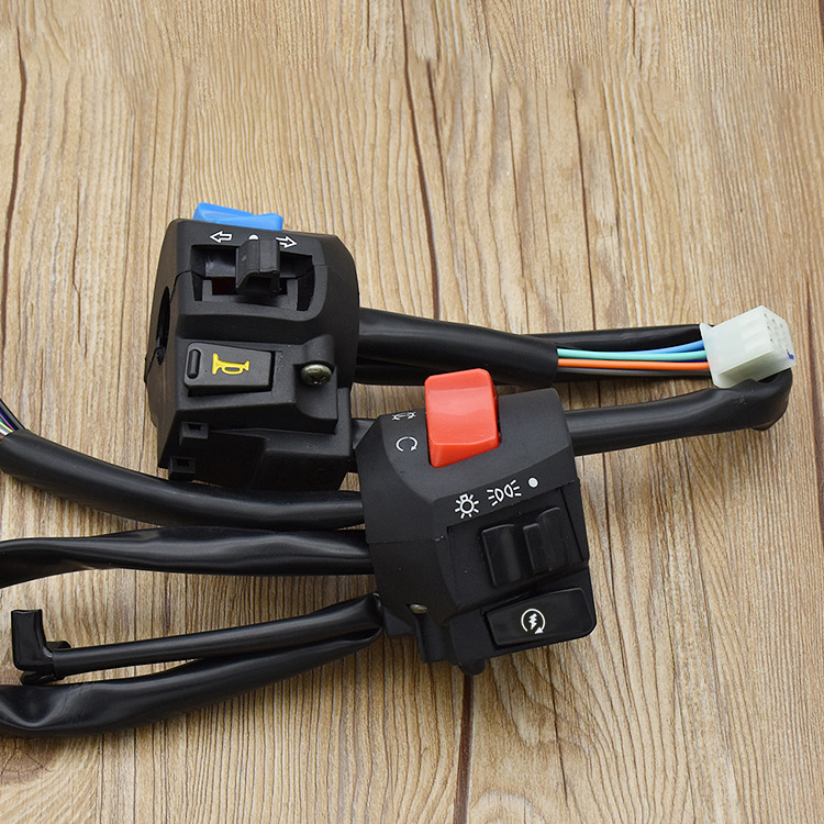 Universal 7/8'' 22MM Motorcycle Handle Bar Switch Horn Turn Signal ...