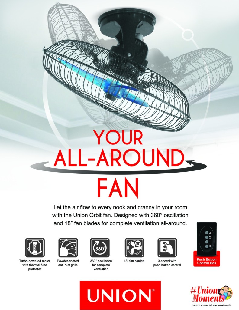Union UGM-18OF 18 Ceiling Orbit Fan | Shopee Philippines