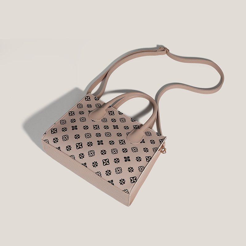 Mumu 5040 Quality Leather Woman Sling Bag With Handle Zipper Shoulder ...