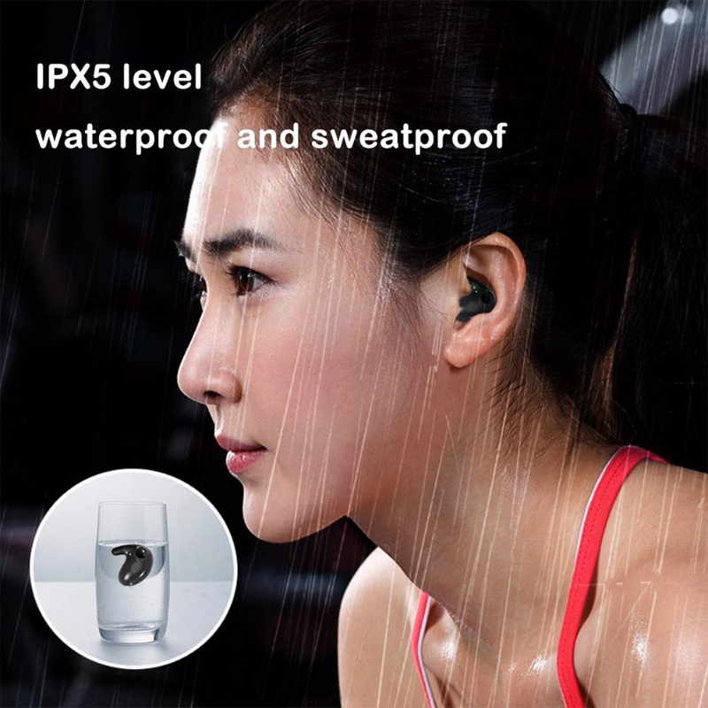 5.3 Ultra-thin mini in-earpods sleep earphones Bluetooth Wireless IPX5 ...