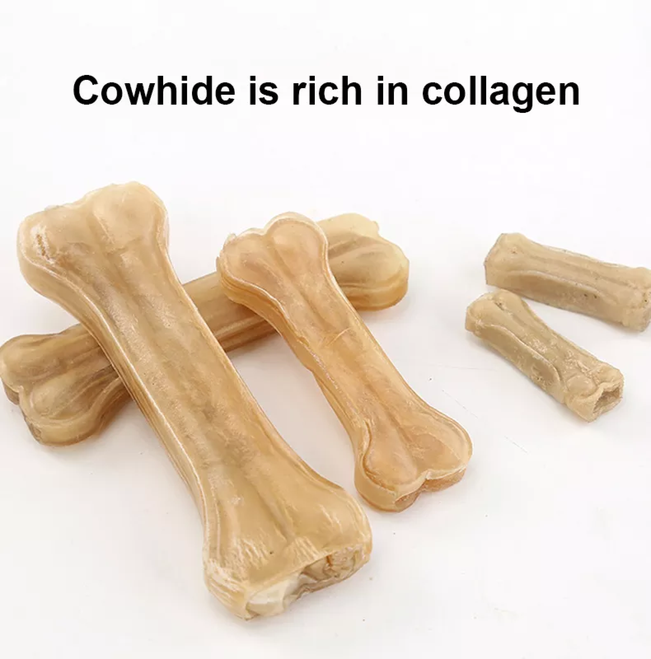 Dog Cowhide Bones Griding Molar Teething Bone Chewing | Shopee Philippines