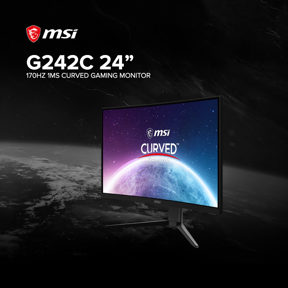 EasyPC | MSI OPTIX G241VC/G242C 24 inch curved gaming monitor| 75Hz and ...
